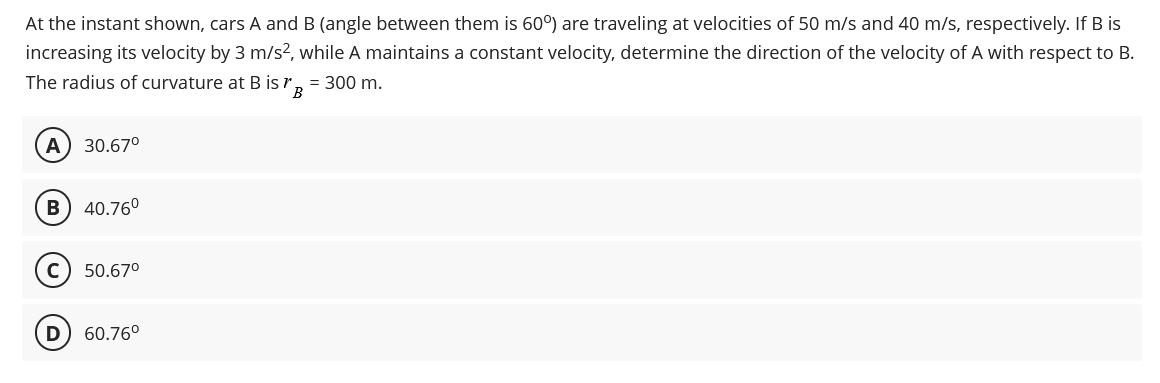 Solved 60° 50ms ﻿and 40ms, ﻿respectively. If B isincreasing | Chegg.com