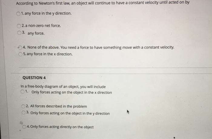 Solved QUESTION 1 The reason a normal force is called normal | Chegg.com