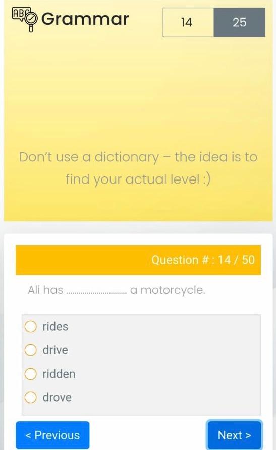 Solved Grammar Don't use a dictionary - the idea is to find | Chegg.com