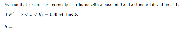 Solved For a standard normal distribution, find: | Chegg.com