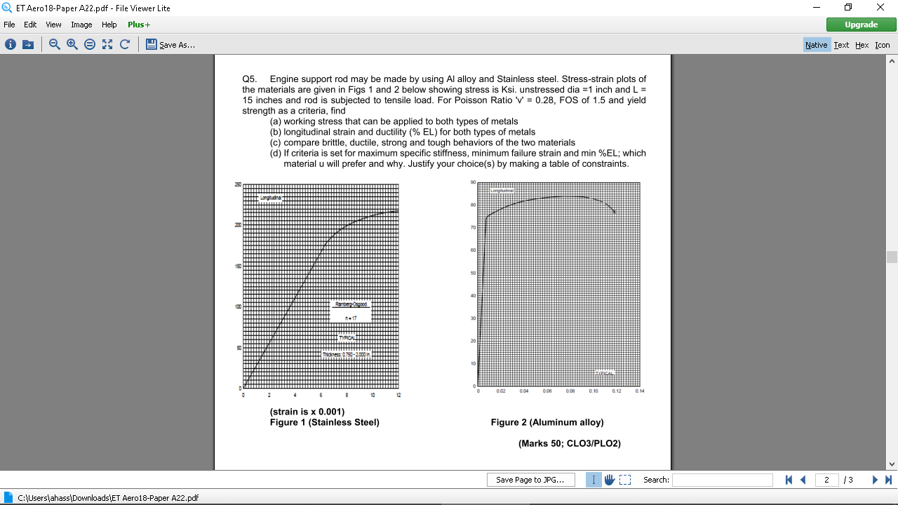 Solved - х Q ET Aero 18-Paper A22.pdf - File Viewer Lite | Chegg.com