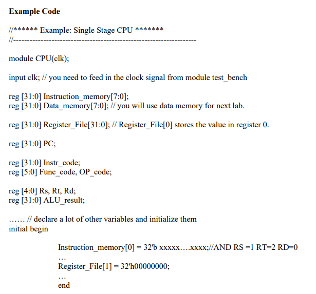 The objective is to implement a microprocessor as | Chegg.com