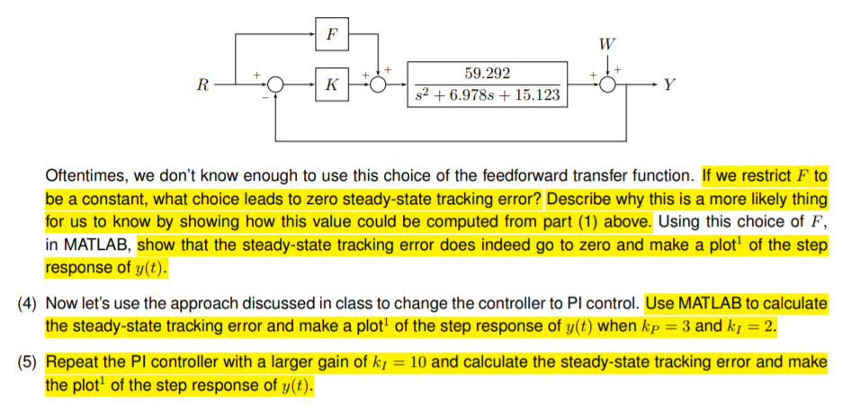 Matlab help on Parts 4 and 5. See below for code from | Chegg.com