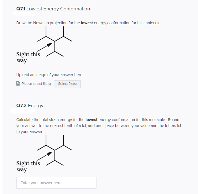 Solved Q7 Conformational Analysis of Alkanes In this | Chegg.com