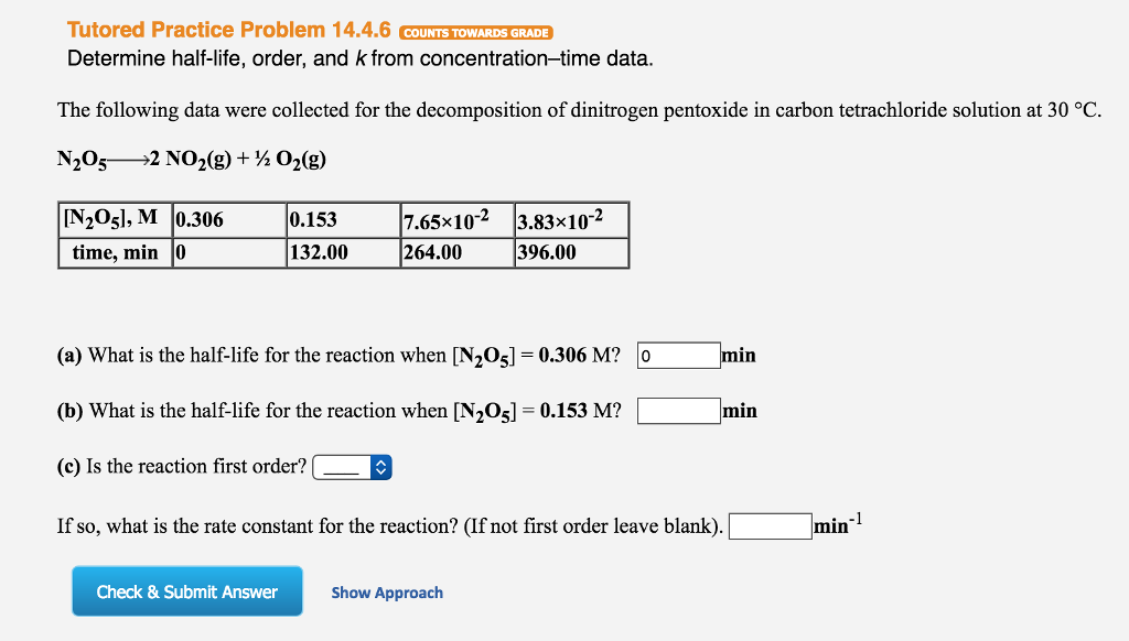 Solved Tutored Practice Problem 14.4.6 COUNTS TOWARDS GRADE | Chegg.com