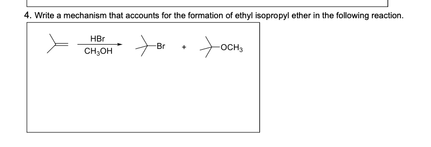 Solved 4. Write a mechanism that accounts for the formation | Chegg.com