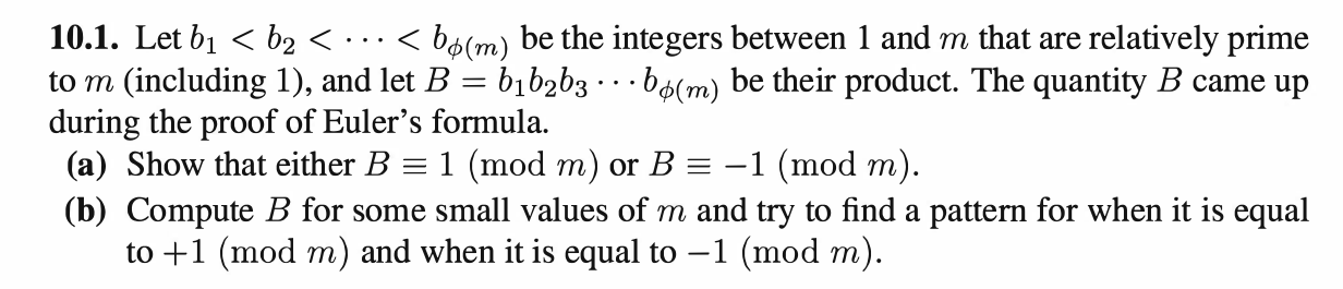 Solved 10.1. Let b1 | Chegg.com