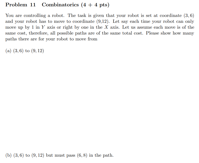 Solved You are controlling a robot. The task is given that | Chegg.com
