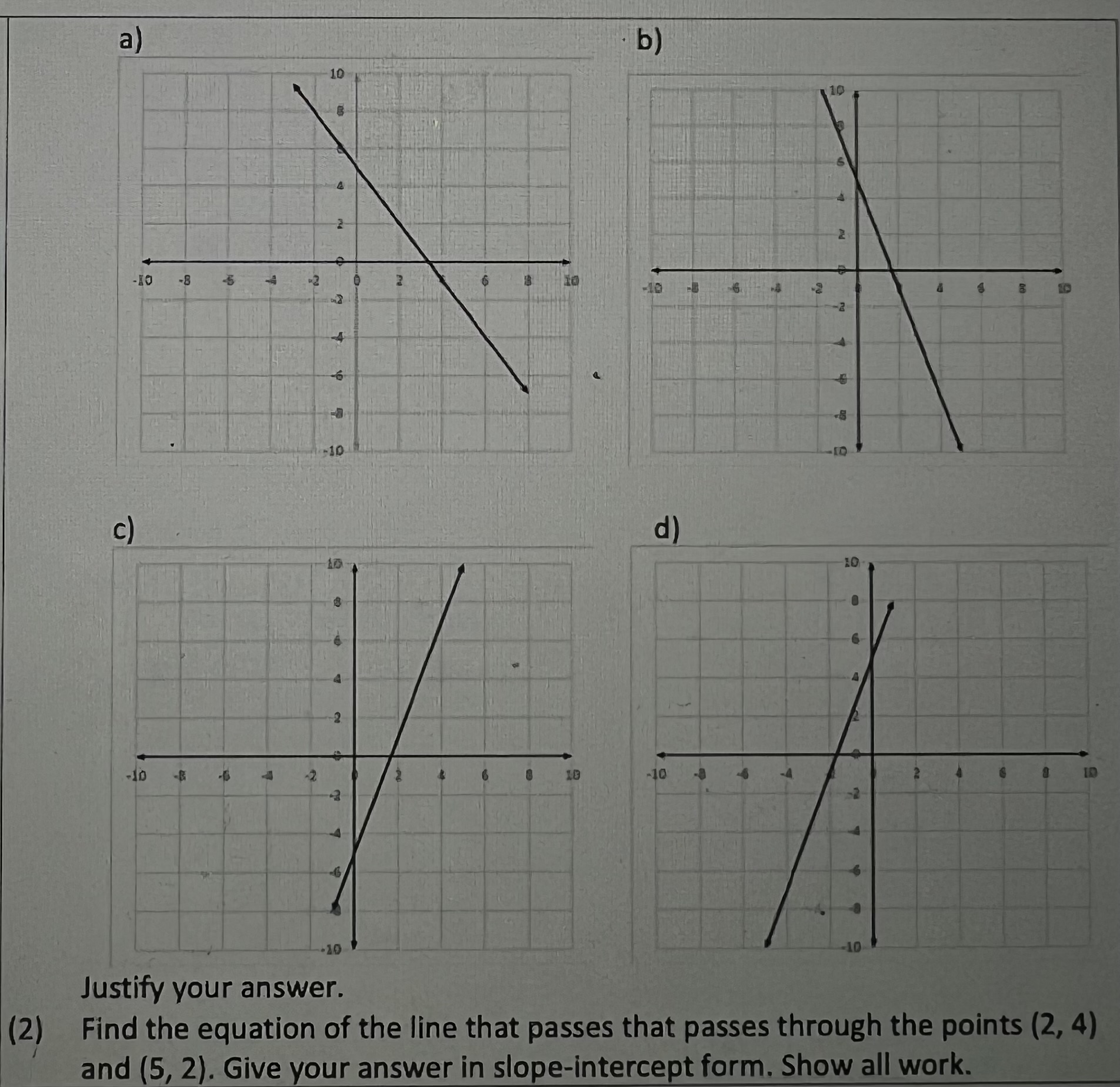 Solved a) b) | Chegg.com