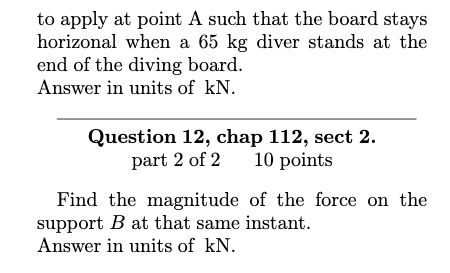 Solved Question 11, chap 112, sect 2 . part 1 of 210 points | Chegg.com
