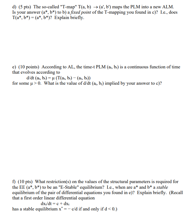 3. (50 points) Let Pt indicate the log price level, | Chegg.com