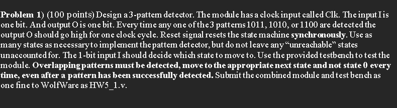 Solved Using Modelsim In The Language Of Verilogthe Bottom 