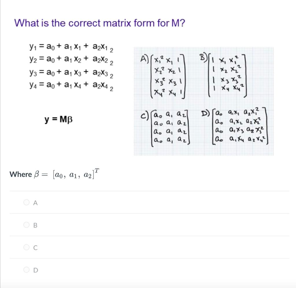 Solved To solve Ax=b, what will the backslash operator do | Chegg.com