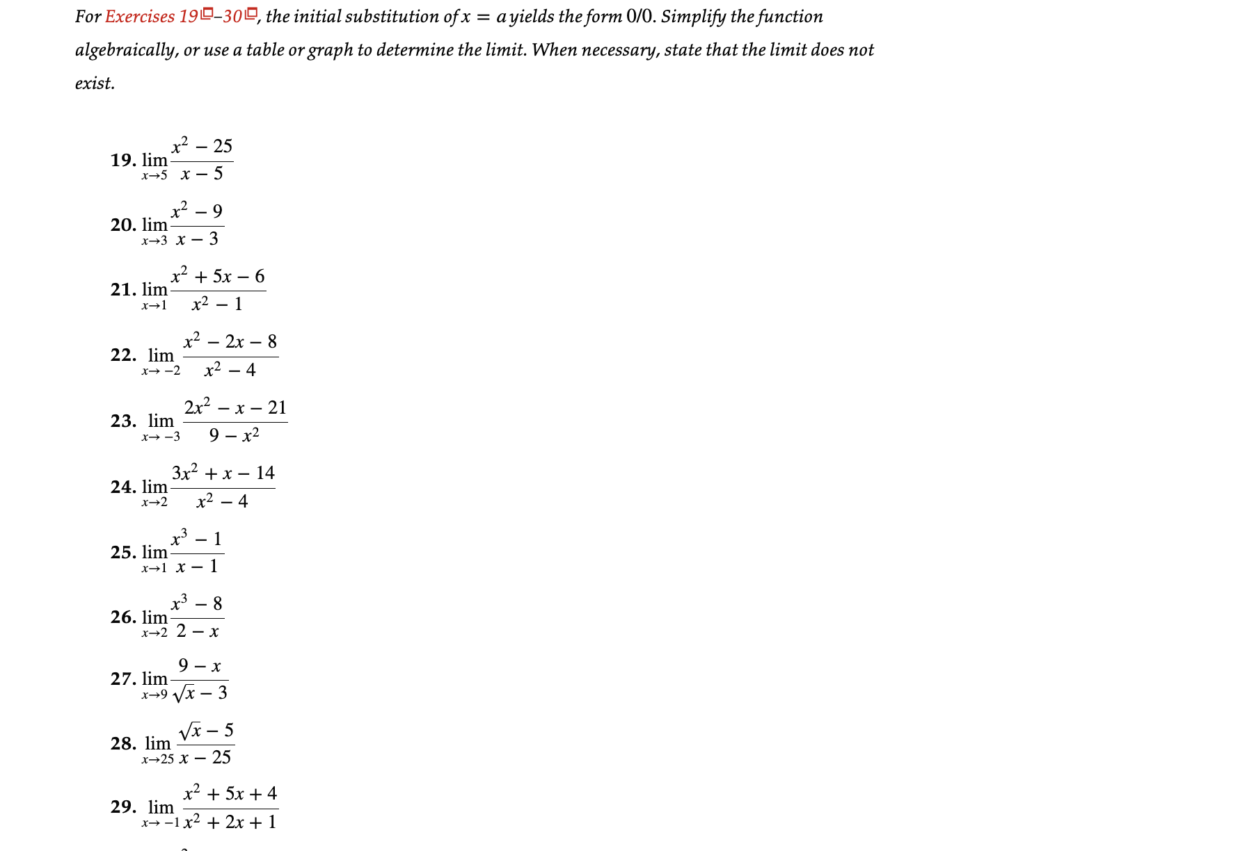 Solved For Exercises 19 −30 , the initial substitution of x= | Chegg.com