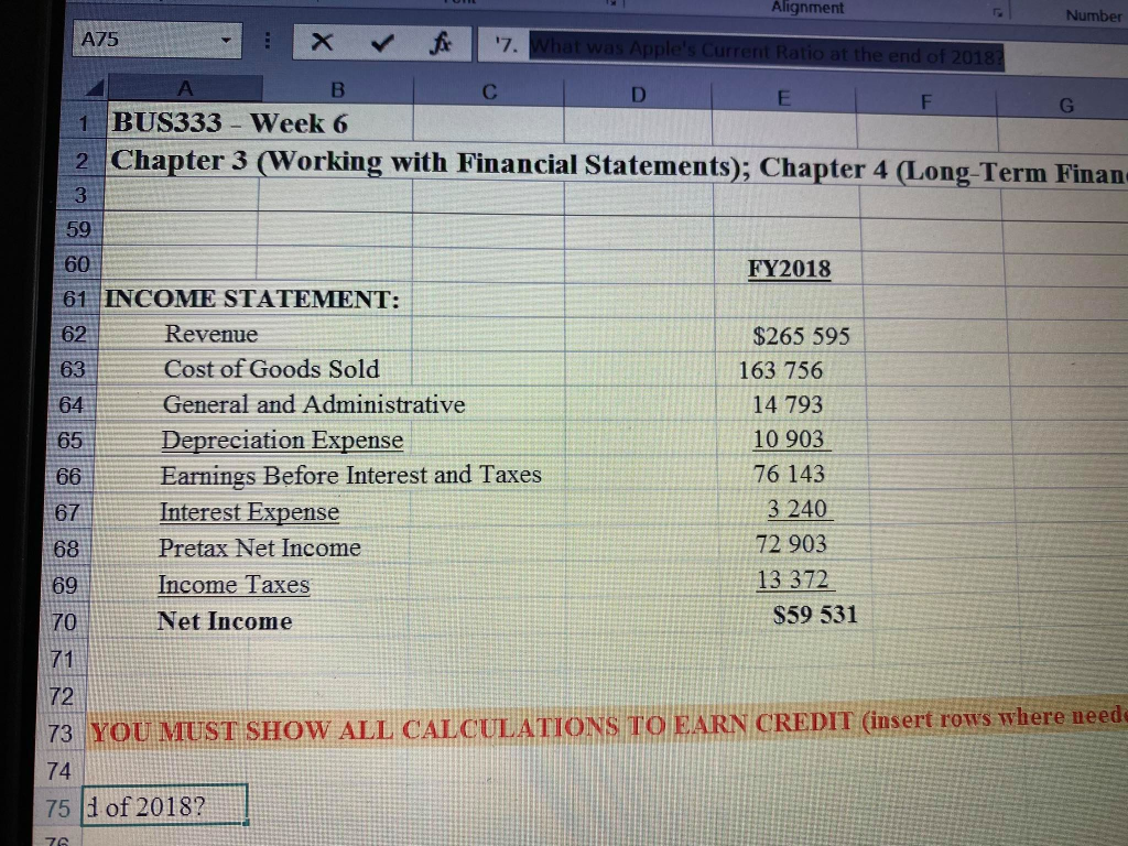 Solved Clipboard Formatting Table Font Alignment Number A75 | Chegg.com