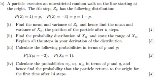 solved-b-a-particle-executes-an-unrestricted-random-walk-on-chegg