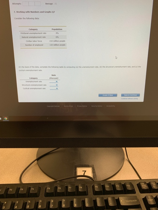 Solved Attempts Average: /1 7. Working with Numbers and | Chegg.com