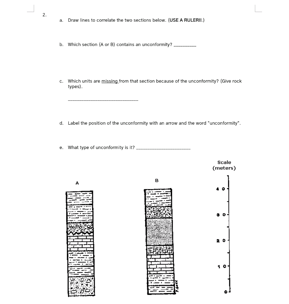 Solved EASC 229 PRACTICAL EXERCISE 3 - STRATIGRAPHIC | Chegg.com