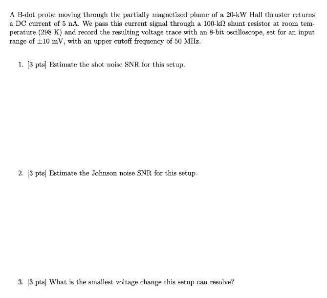Solved A B-dot probe moving through the partially magnetized | Chegg.com