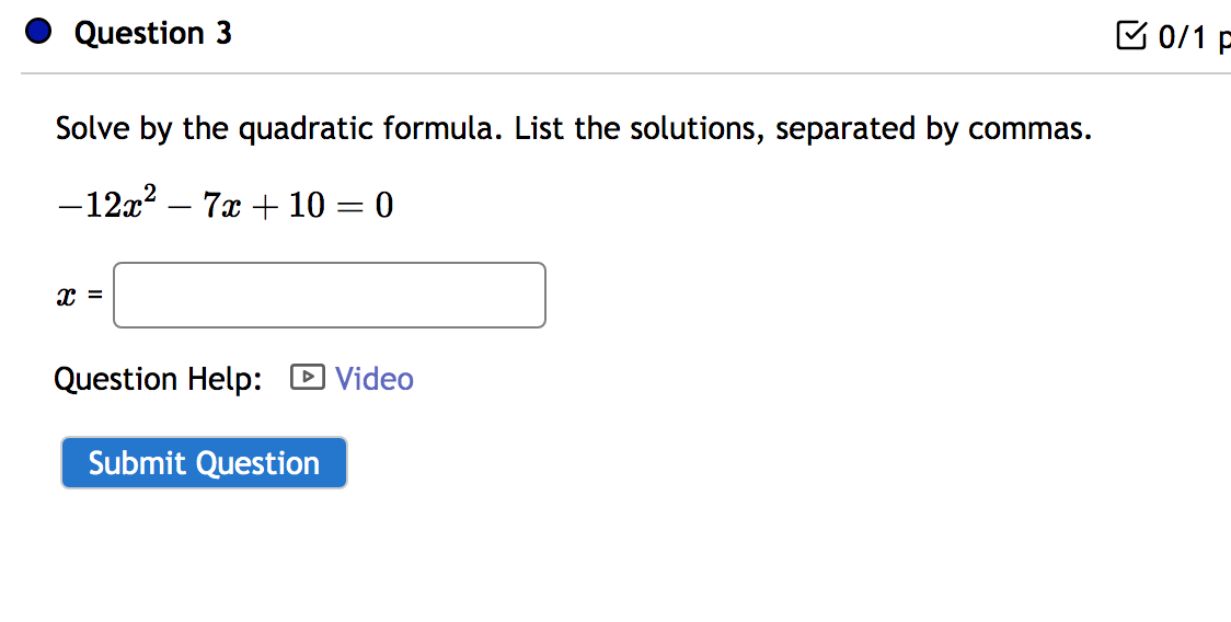 Question | Chegg.com