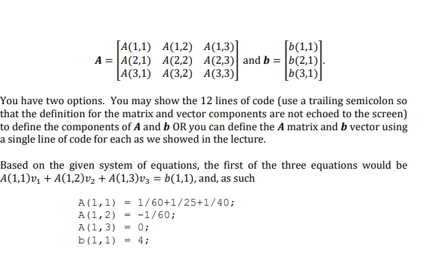 Solved Nodal analysis of an electrical circuit leads to the | Chegg.com