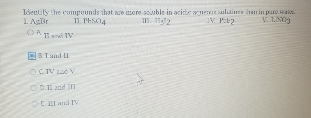 Solved Identify the compounds that are more soluble in | Chegg.com