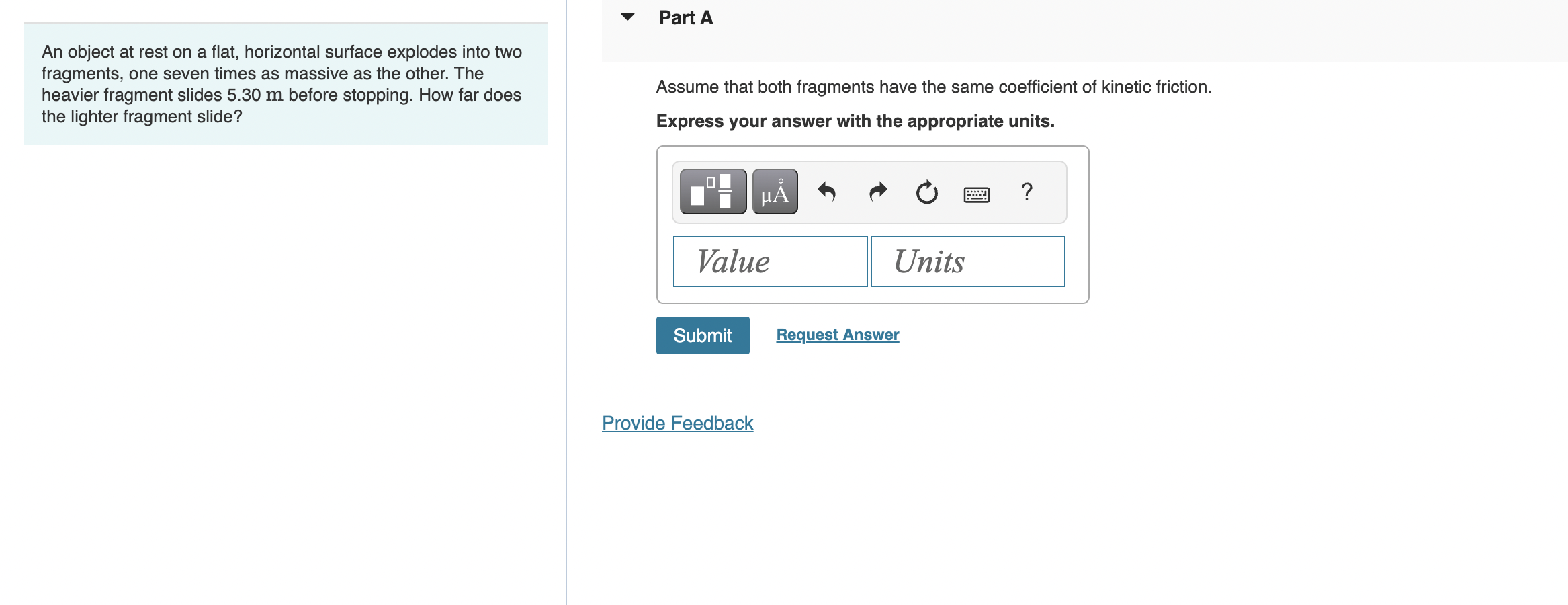 Solved An object at rest on a flat, horizontal surface | Chegg.com