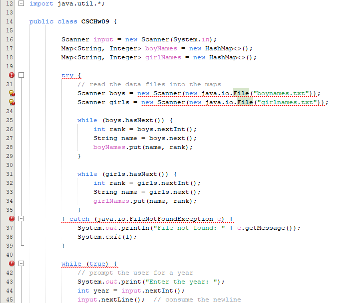 Solved Use the data files from Hw5 to write a program that | Chegg.com