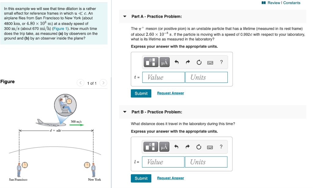 Solved Review Constants Part A - Practice Problem: In this | Chegg.com