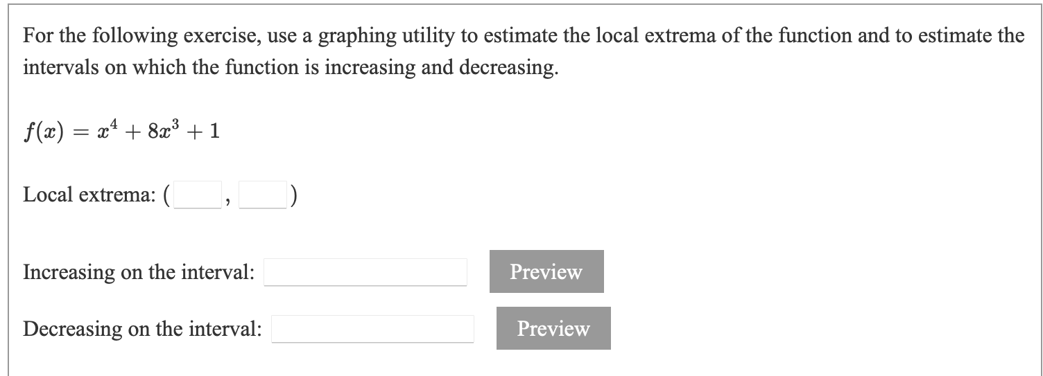 Solved For The Following Exercise Use A Graphing Utility To 7293