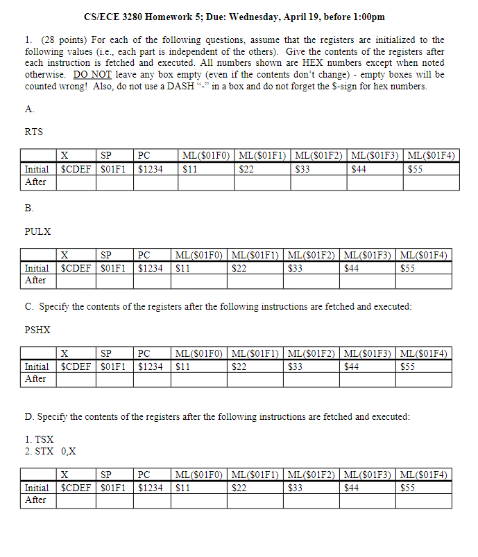 Solved FILL OUT THE TABLE INSTRUCTIONS ARE IN MOTOROLA | Chegg.com