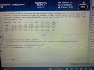 Solved The represaion sigatos is y^=173⋅(60053)x : The bear | Chegg.com