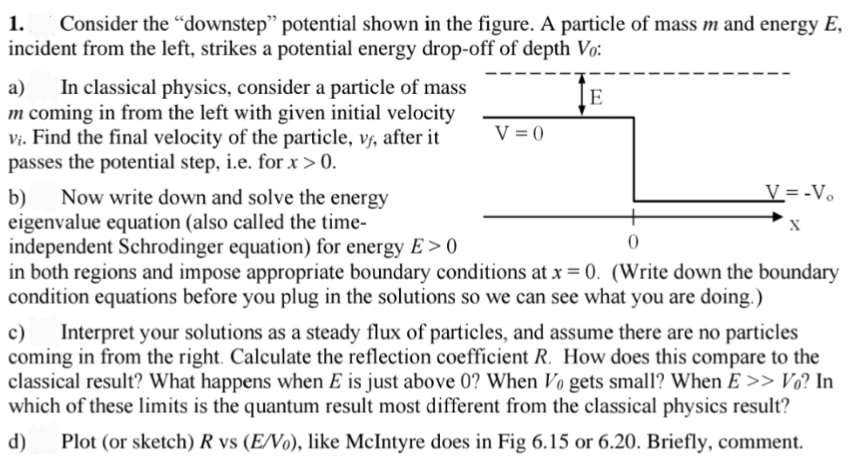 Solved I need some help with this quantum mechanics | Chegg.com