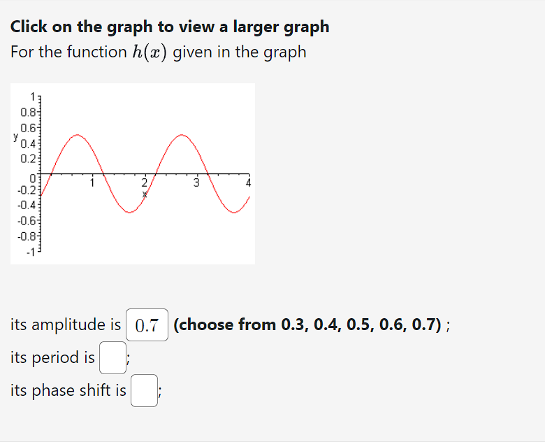 Solved Click on the graph to view a larger graph For the | Chegg.com