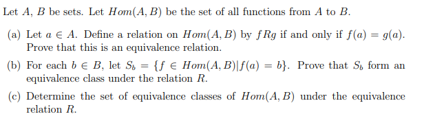 Solved Use relations, partitions, or equivalence relations | Chegg.com