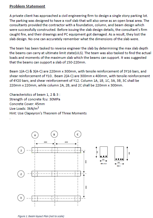 Solved Problem Statement A private client has approached a | Chegg.com