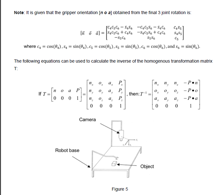 Solved A robot workstation that includes a 6 DOF cartesian | Chegg.com