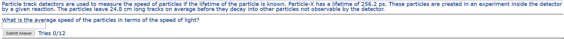 Solved Particle track detectors are used to measure the | Chegg.com