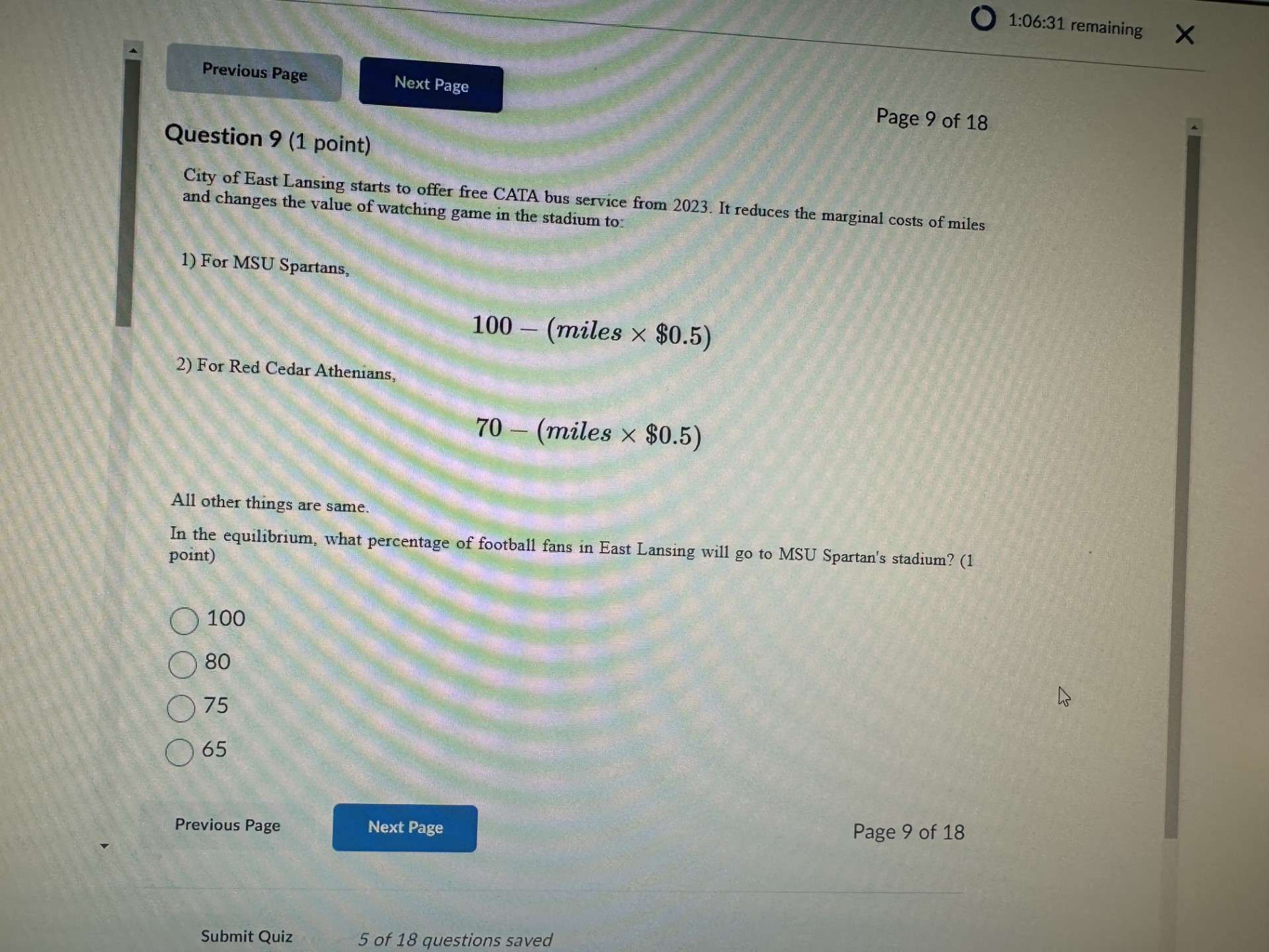 Solved \r\n\r\nQuestion 7 (0.5 points) Use the following | Chegg.com