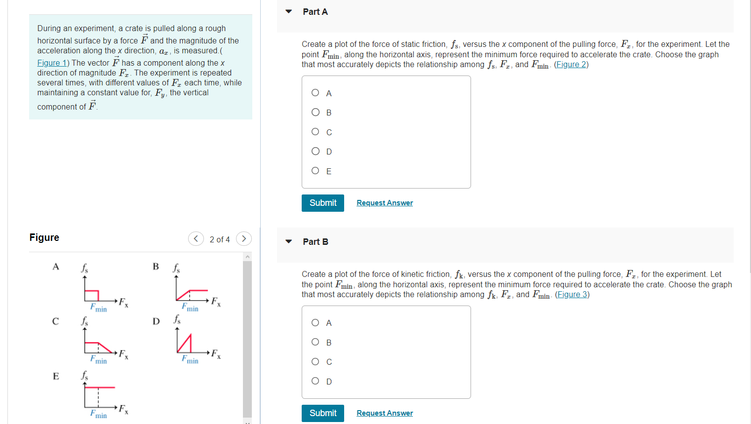 Solved During an experiment, a crate is pulled along a rough | Chegg.com