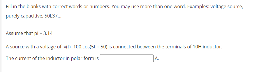 Solved Fill in the blanks with correct words or numbers. You | Chegg.com