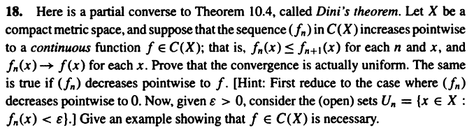 Solved 18. Here is a partial converse to Theorem 10.4, | Chegg.com