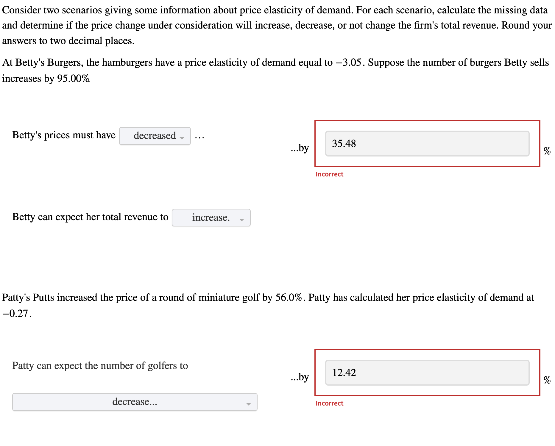 Solved Consider two scenarios giving some information about | Chegg.com