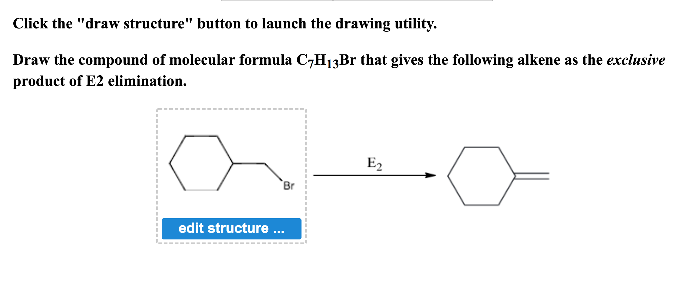 Solved Click the "draw structure" button to launch the | Chegg.com