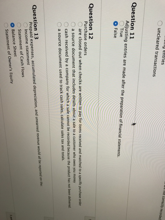 Solved Question 1 The copy across" button allows amounts | Chegg.com