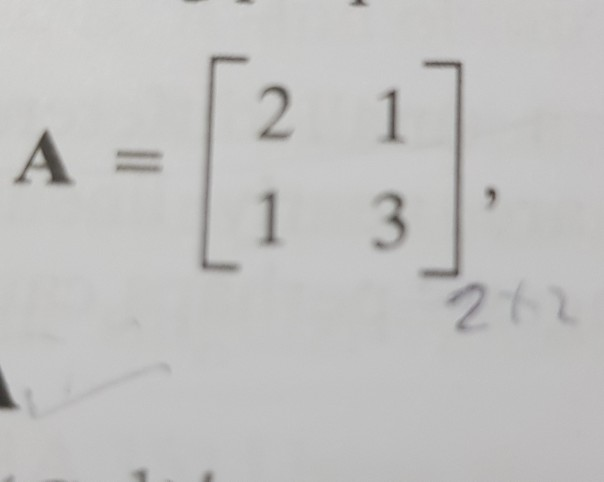 Solved 3.20. Determine the square-root matrix A2, using the | Chegg.com