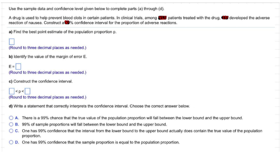 Solved Use the given information to find the number of | Chegg.com