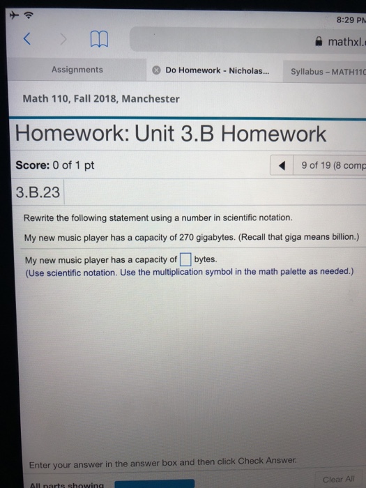 Solved 8:29 PM mathxl. Assignments Do Homework - Nicholas... | Chegg.com