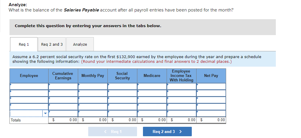 Solved Delta Company pays salaries and wages on the last day | Chegg.com