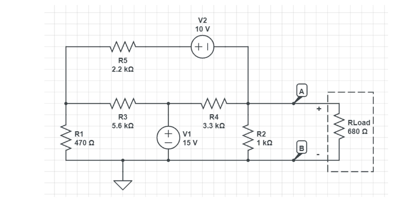 Solved a)Build the circuit above and measure the voltage | Chegg.com